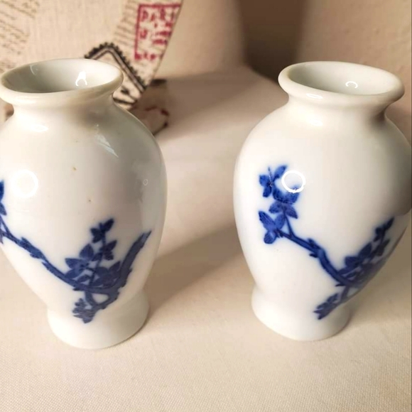 Antique | Art | 2 Kwang Dong China Minature Porcelain Vases | Poshmark
